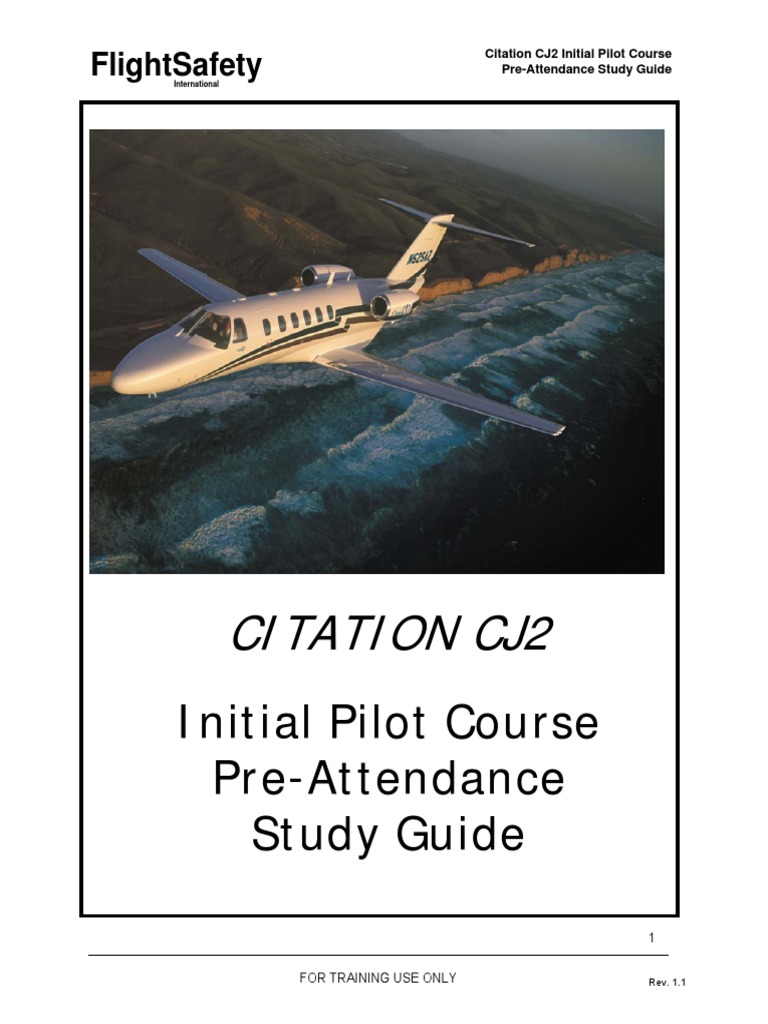 Citation CJ2 Pilot Prep Guide | PDF | Takeoff | Flap (Aeronautics)