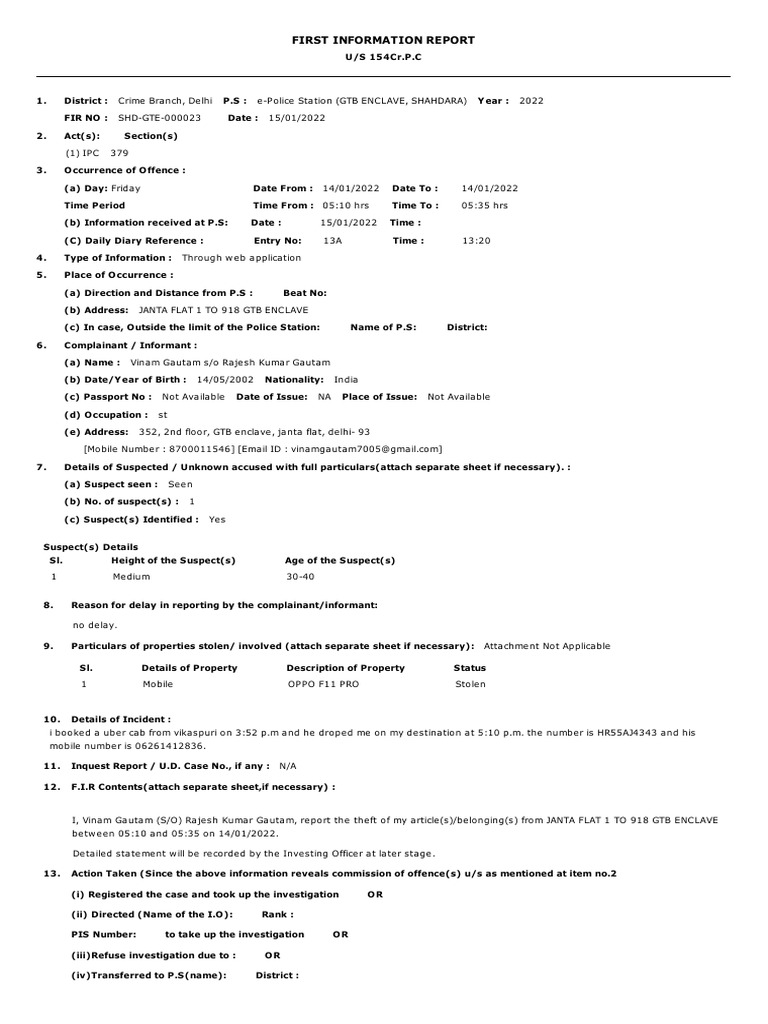 SHD Gte 000023 | PDF | National Security | Justice