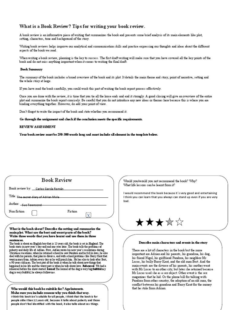 What Is A Book Review? Tips For Writing Your Book Review | PDF | Books