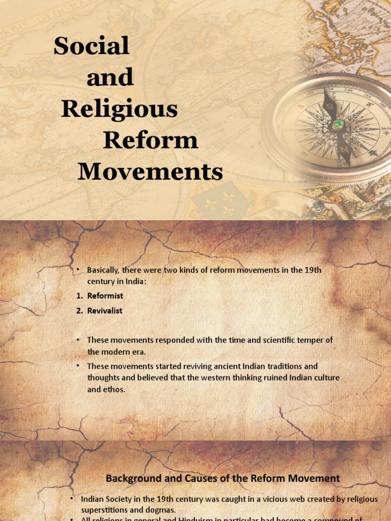 Social and Religious Reform Movements | PDF