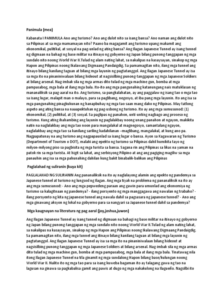 Baby Thesis | PDF