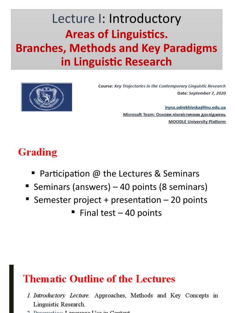 Lecture 1 - PPT | PDF | Linguistics | Climate Change