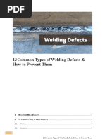 Welding Defects and Remedies Guide | PDF | Welding | Construction