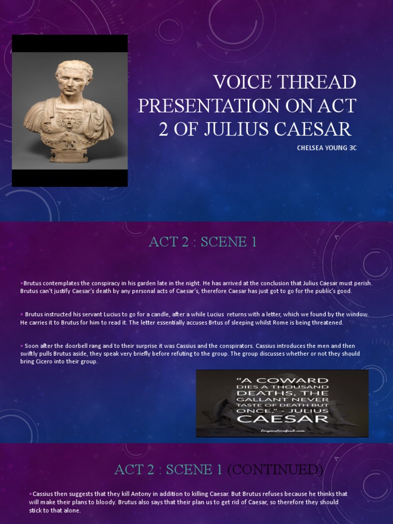 Julius Caesar Act 2 Scene 2 | PDF | Julius Caesar
