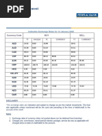 HDFC Bank Treasury Forex Card Rates: Date: 26-04-2023 TIME | PDF