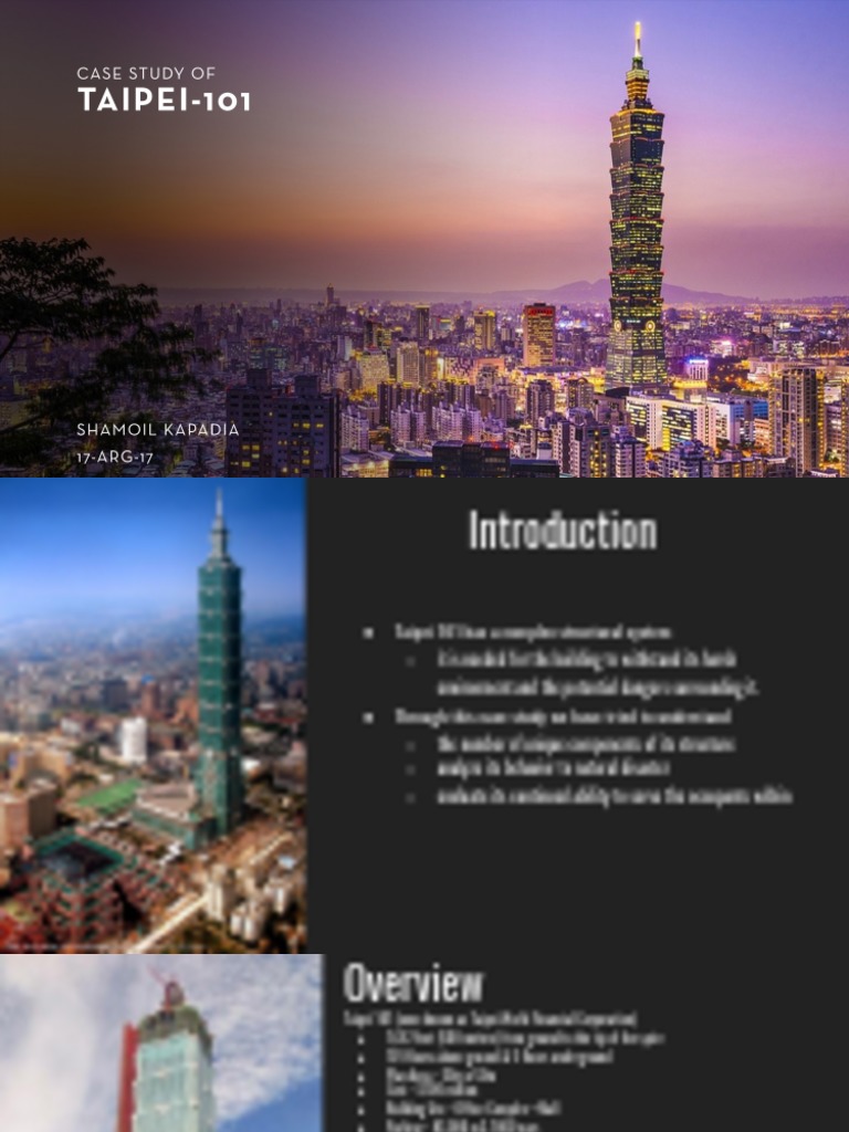 Case Study of Taipei 101 | PDF | Architectural Design | Framing ...