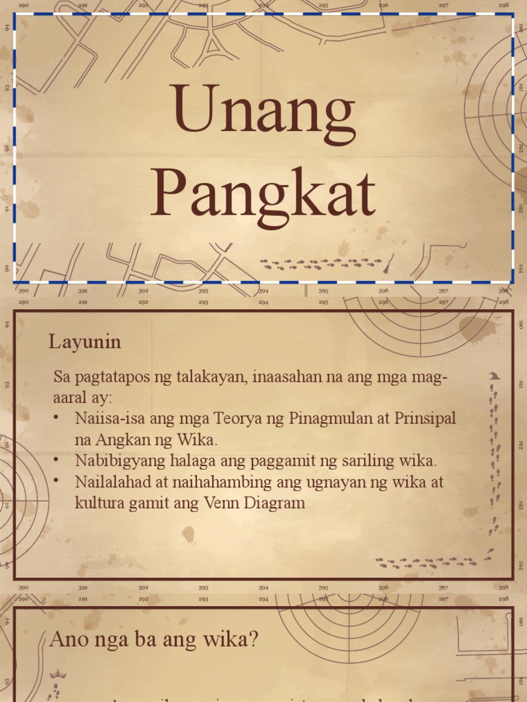 Unang Pangkat | PDF