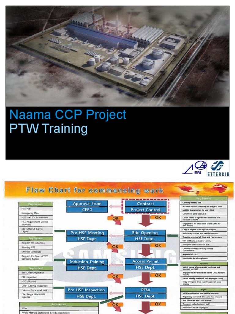 PTW Training Module CCP Naama | PDF | Hazards | General Contractor
