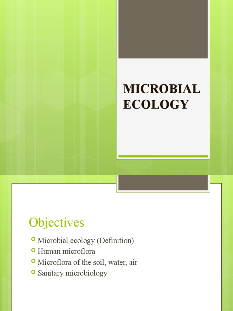 Microbial Ecology | PDF | Gastrointestinal Tract | Mucus