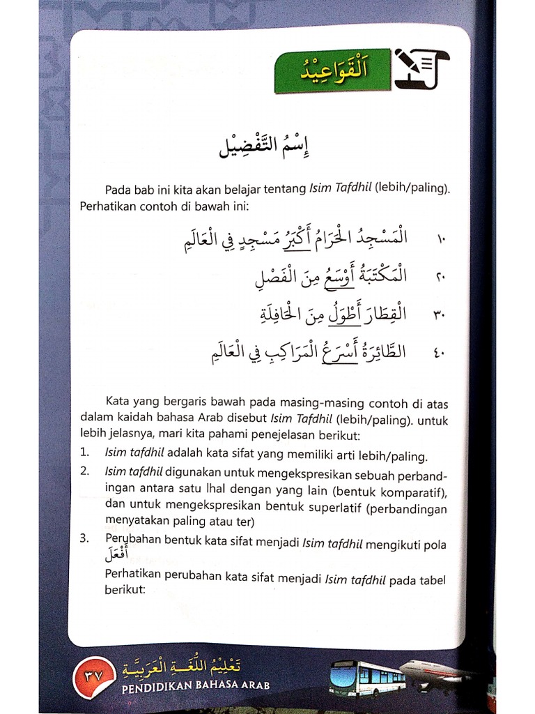 Bahasa Arab Bab 2 | PDF
