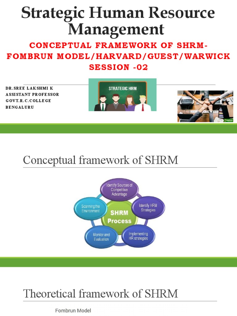 Theoretical Framework Of Shrm Models Of Shrm Pdf