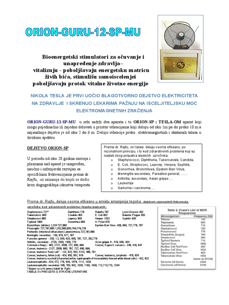 Orion Guru 12 SP Mu Flajer | PDF