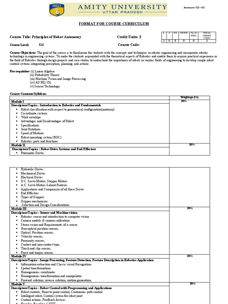 Principles of Robot Autonomy | PDF | Computer Vision | Robotics
