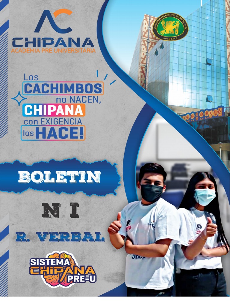 b1 R. Verbal TM Chipana Preu | PDF | Palabra | Morfología Lingüística