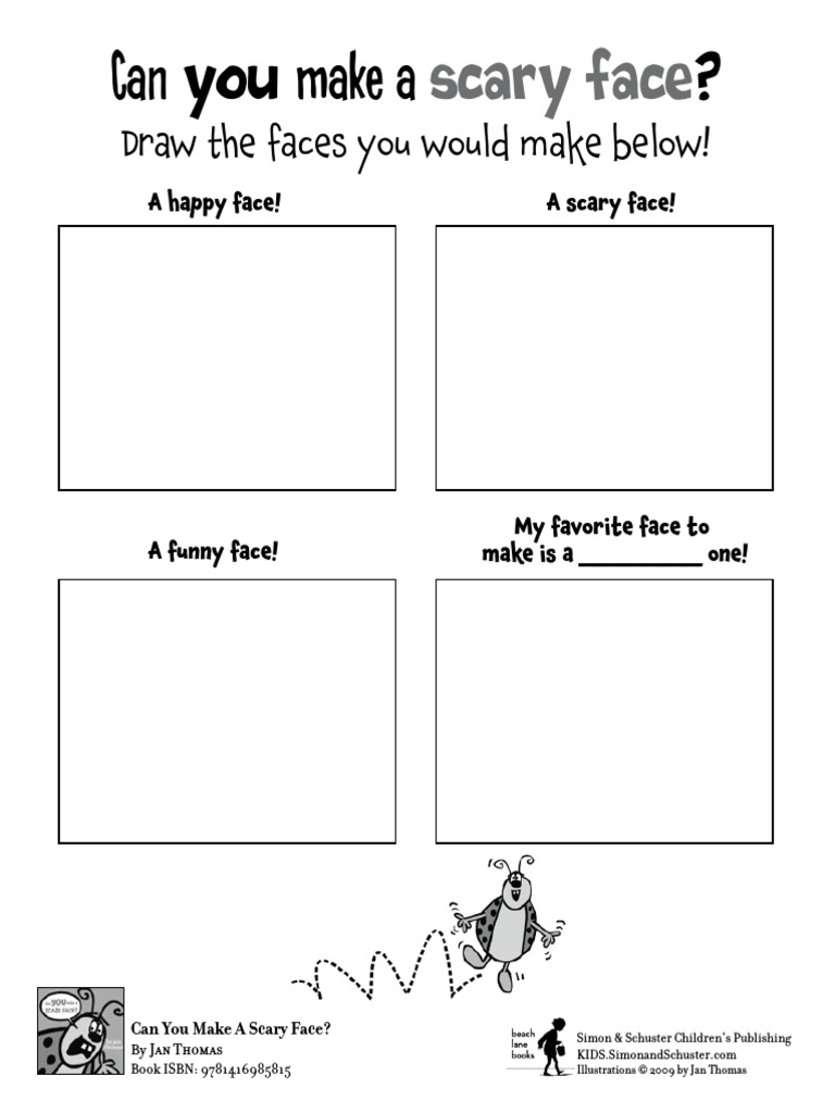 Can You Make A Scary Face | PDF