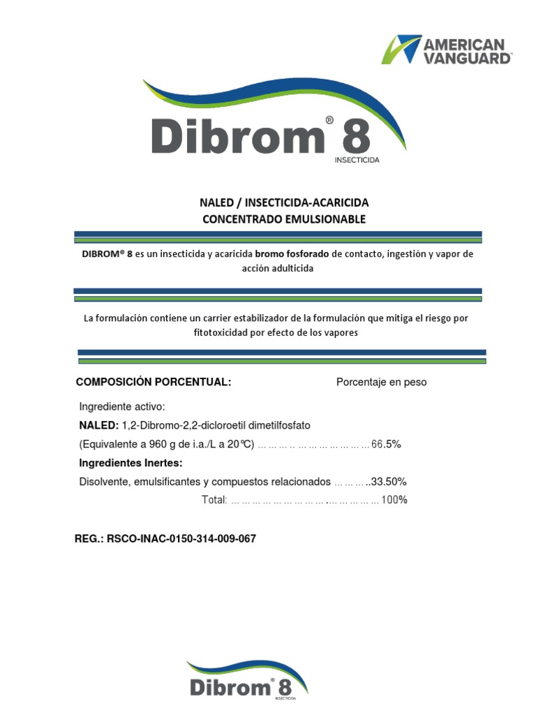 Ft-Dibrom 8 | PDF | Agua