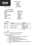 Mfano Wa Risala | PDF