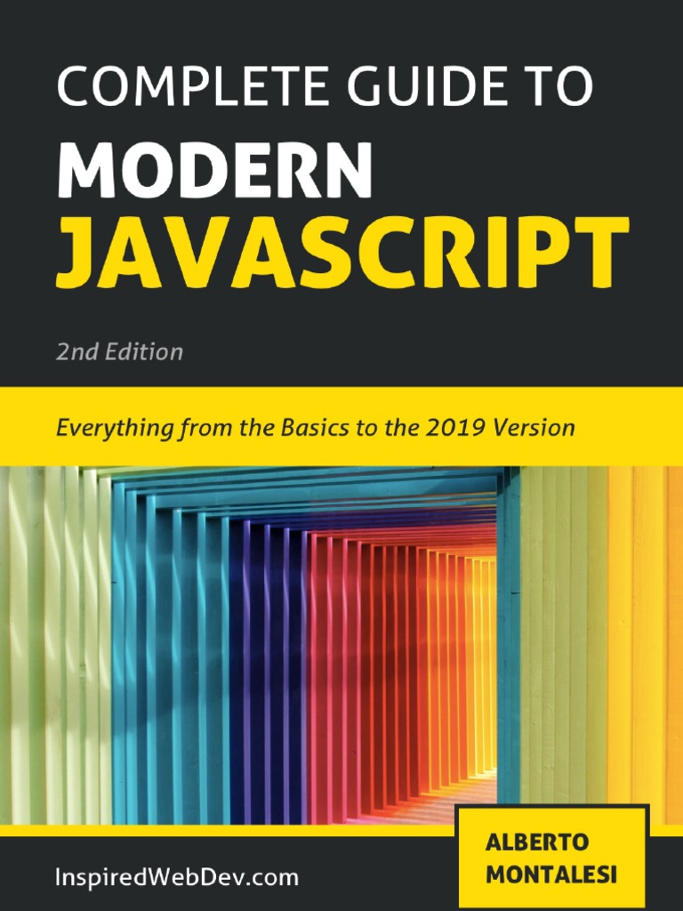 Alberto Montalesi Complete Guide To Modern JavaScript - 2020 | PDF | Scope (Computer Science ...