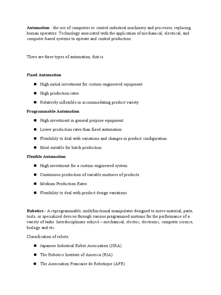Robotics Assignment | PDF