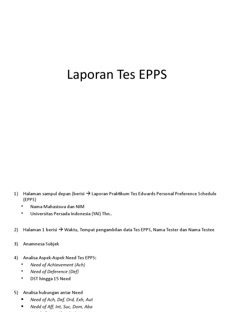 123 - 20220103083614 - Laporan EPPS | PDF | Karier & Perkembangan | Sains & Matematika