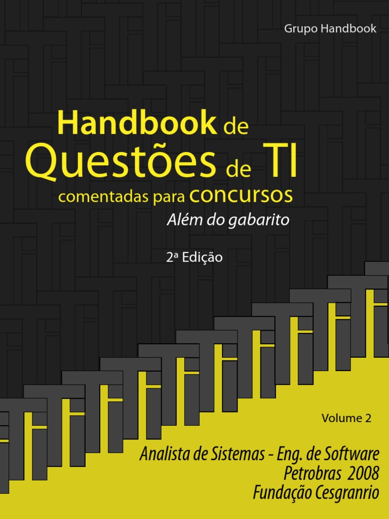 Handbook de TI - Engenharia de Software - Cesgranrio | PDF | Thread ...