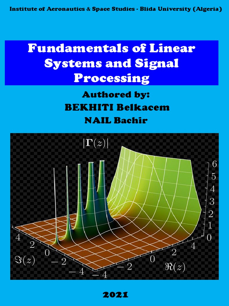 Fundamentals of Linear Systems and Signal Nprocessing | PDF | Discrete ...
