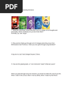 Inside Out Worksheet | PDF | Emotions | Emotional Intelligence