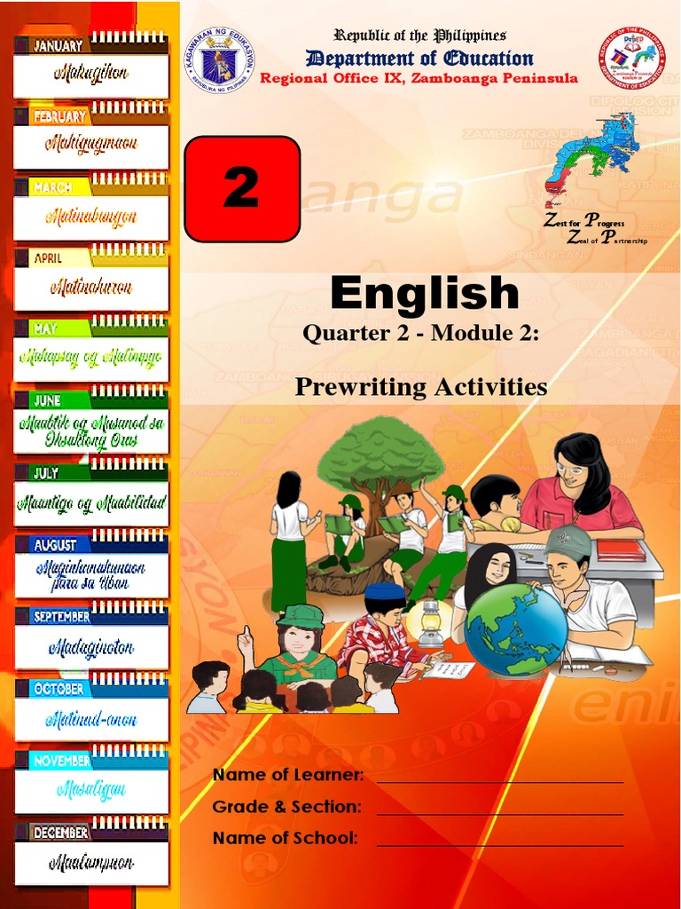English: Prewriting Activities | PDF | Phrase