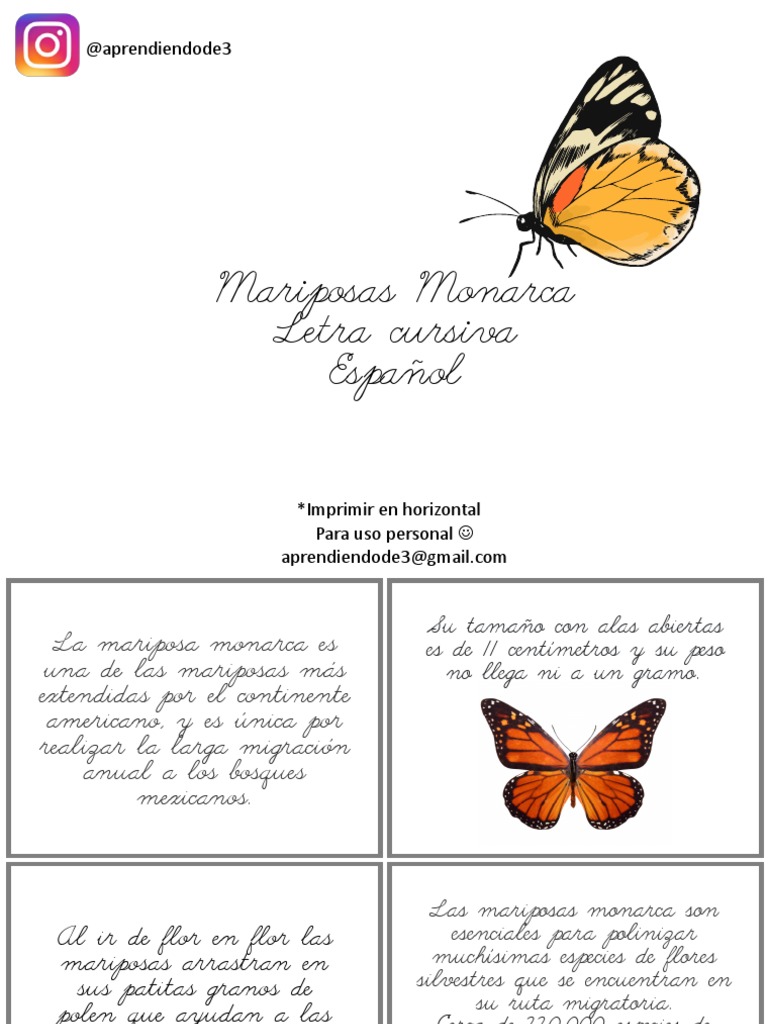 Mariposas - Monarca | PDF | Lepidópteros | Crisálida