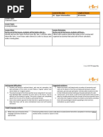CELTA Lesson Plan | PDF | Fluency | Lesson Plan