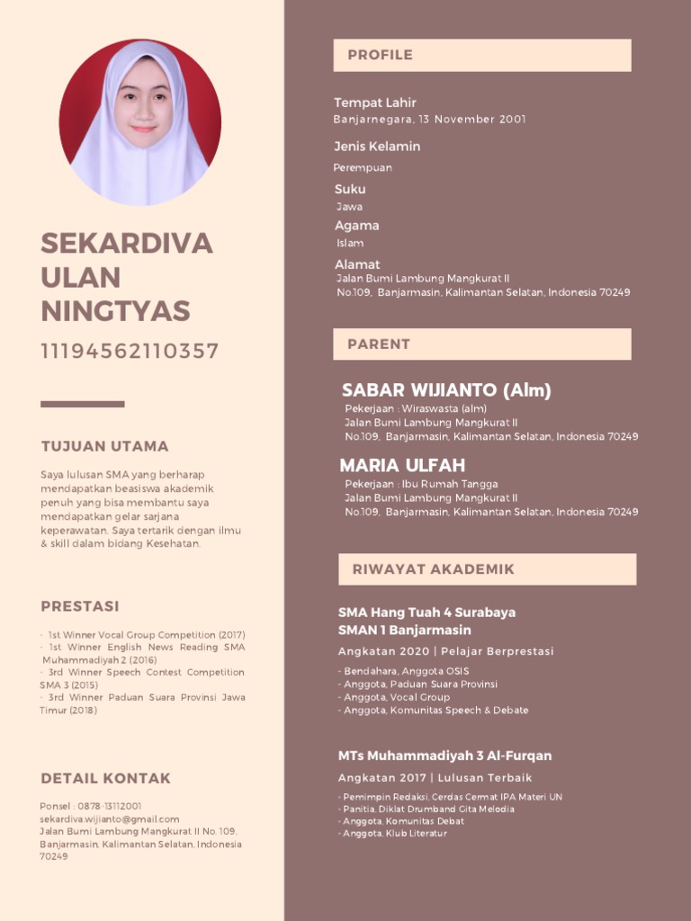 Personal Profile | PDF
