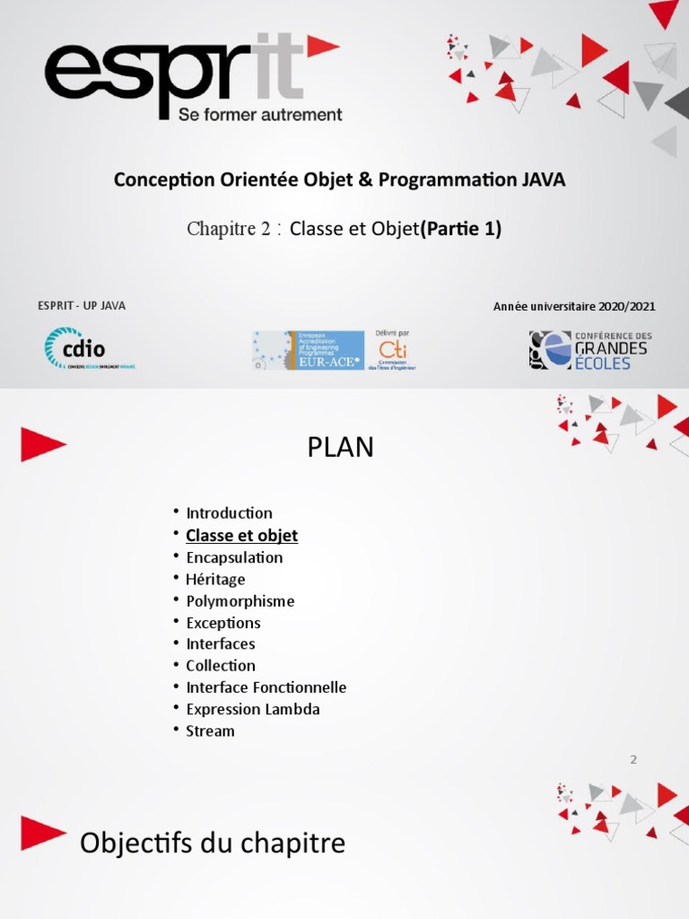 Chapitre2-Classe Et ObjetP1 | PDF | Classe (informatique) | Constructeur (programmation)