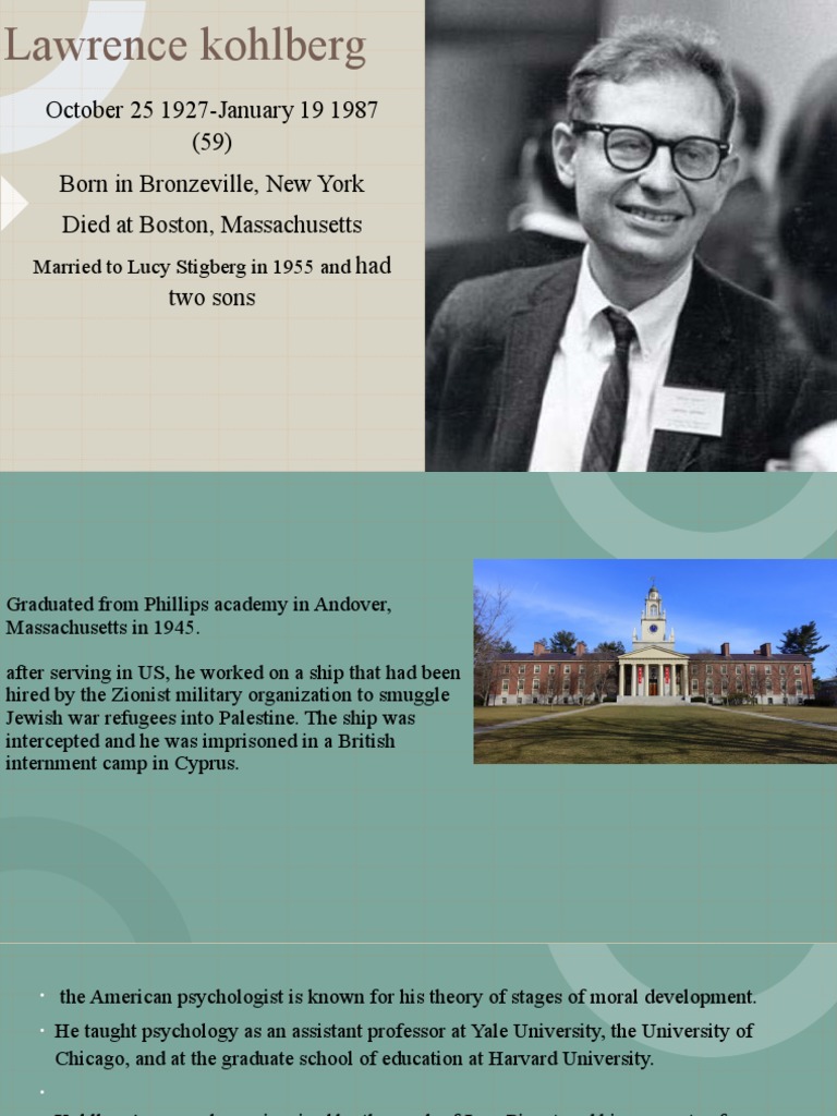 Lawrence Kohlberg | PDF | Rights | Morality