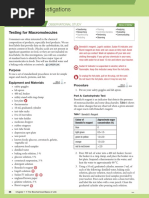 AQA GCSE Food Tests Practical Guide | PDF | Ethanol | Materials