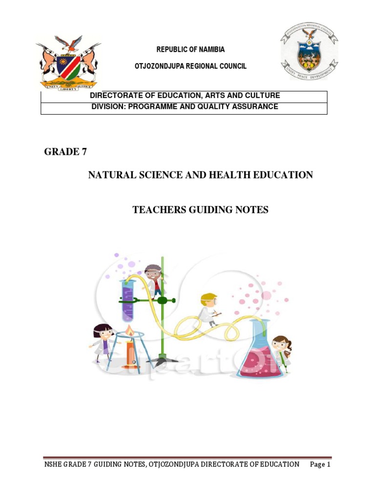 NSHE GRADE 7 Notes | PDF | Electric Charge | Oxide