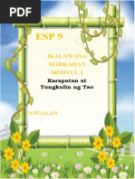 EsP9 - Lesson Plan - Week2 - Q1 | PDF