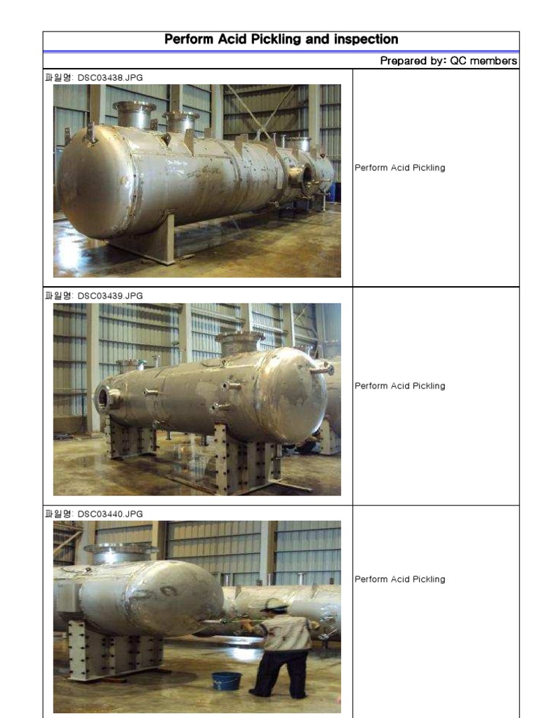Acid Pickling Process Overview | PDF | Chemical Substances | Mining