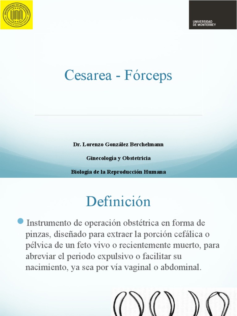 Uso de Fórceps y Cesáreas: Indicaciones y Riesgos | PDF | Parto ...