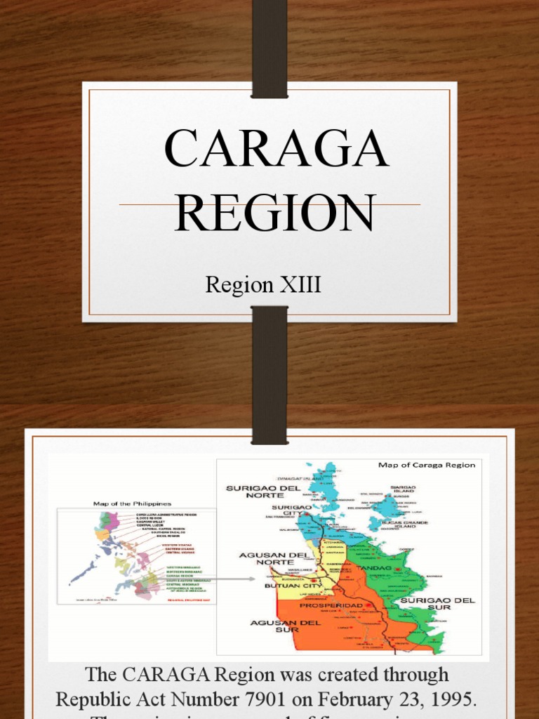 Caraga Region Map