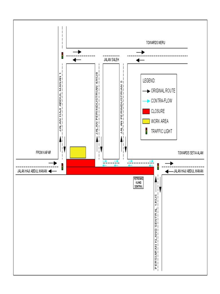 Road Diversion Drawing | PDF