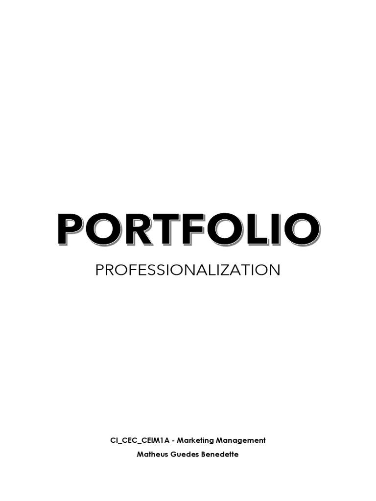 Professionalization Portfolio Y1 | PDF | Learning Styles | Learning