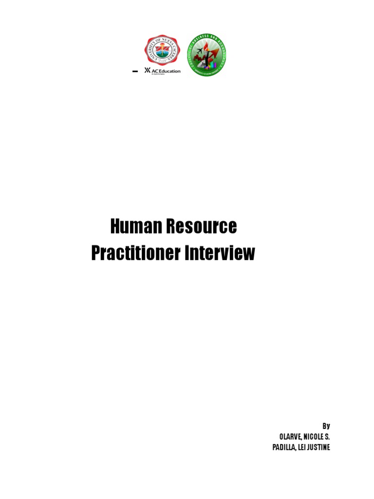 HR Practitioner Interview Final | PDF | Human Resource Management ...