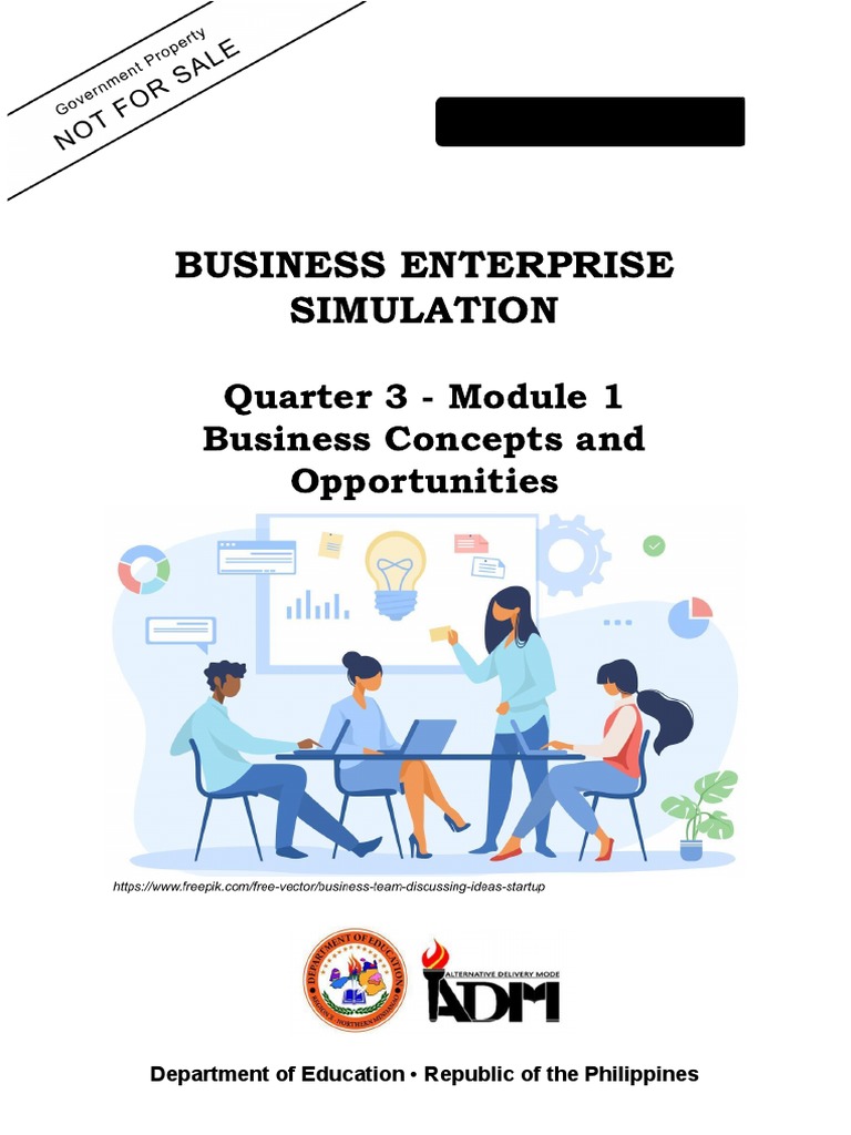BusinessEnterpriseSimulation Q3 Mod1 Business-Concepts-and ...