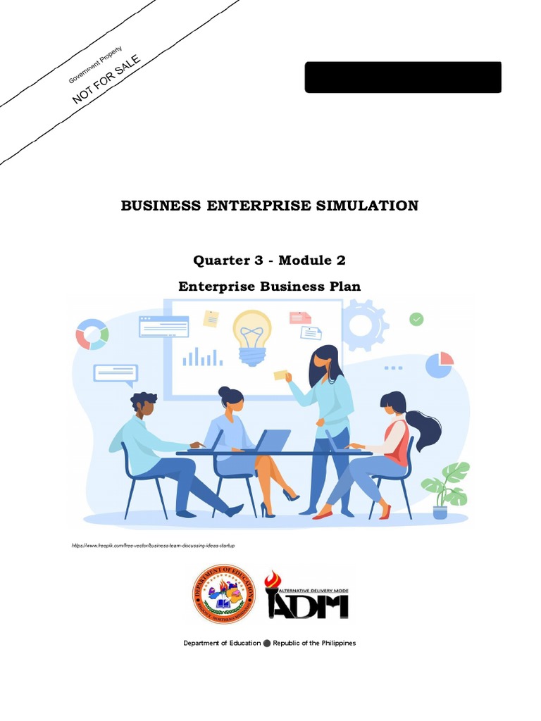 BusinessEnterpriseSimulation Q3 Mod2 Enterprise-Business-Plan v3 | PDF ...