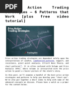 Price Bars Chart Patterns PDF | PDF | Market Trend | Technical Analysis