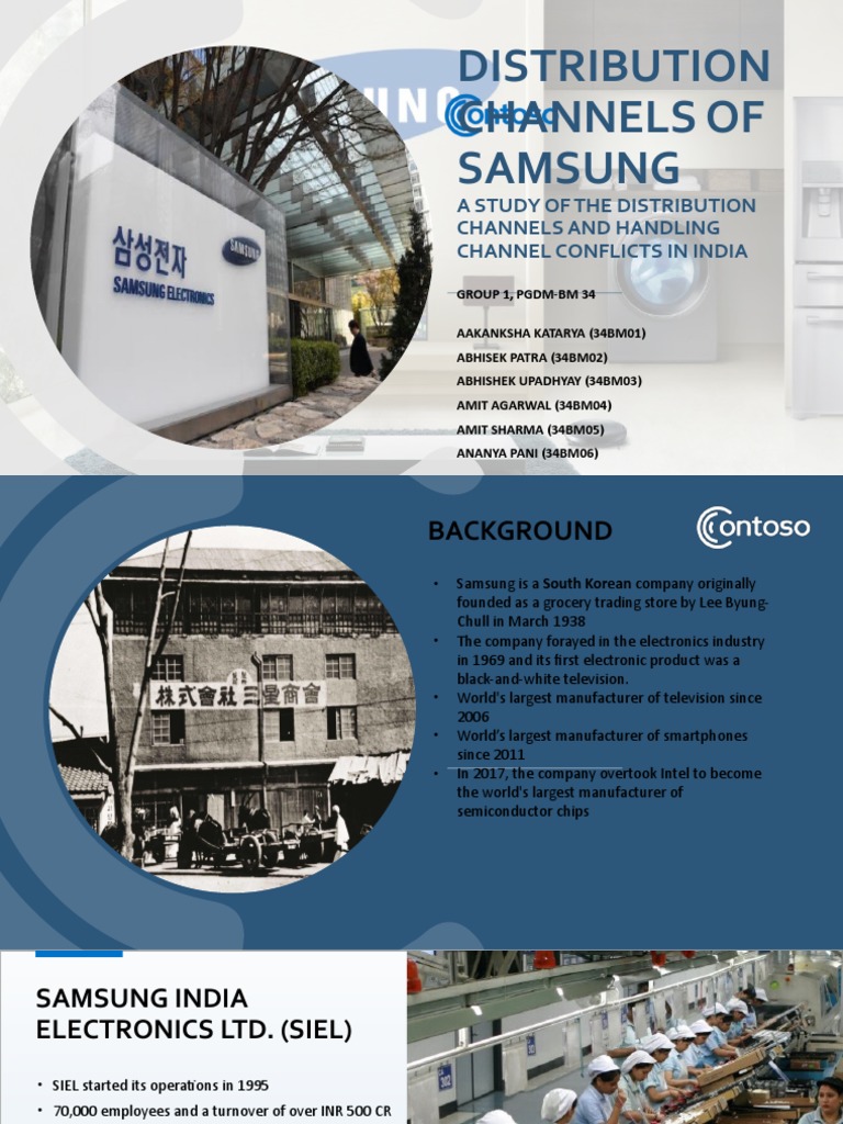 Distribution Channels of Samsung: A Study of The Distribution Channels ...