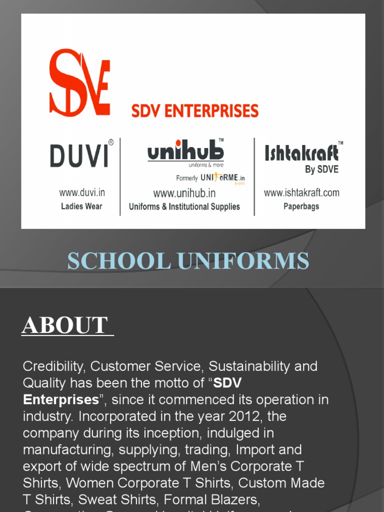 Custom School Uniform Solutions | PDF | Business