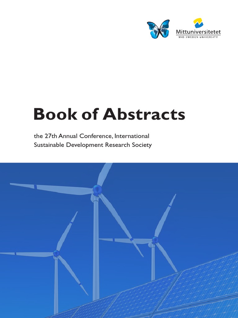 Book of Abstracts | PDF | Sustainability | Science