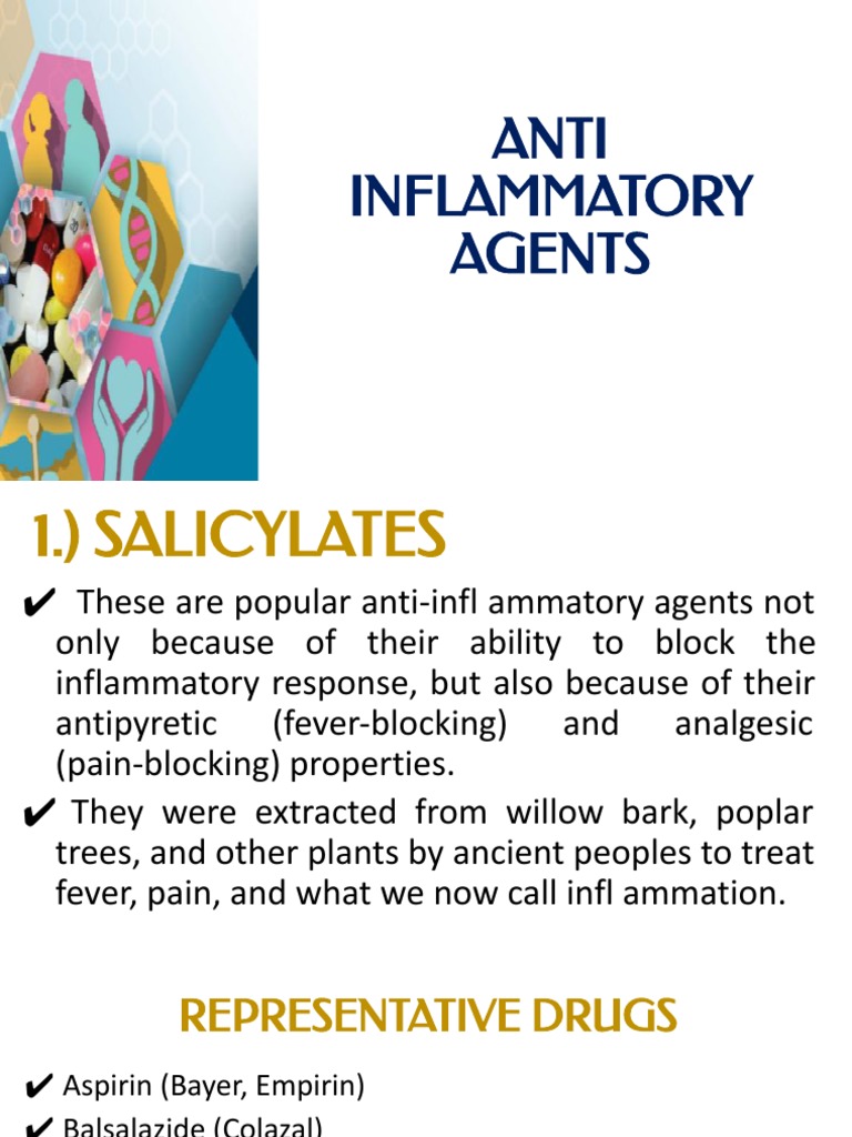 Anti Inflammatory Agents | PDF | Nonsteroidal Anti Inflammatory Drug ...
