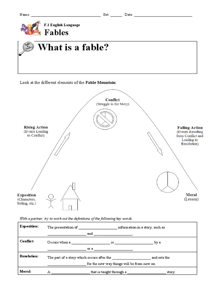 What Is A Fable?: Fables | PDF